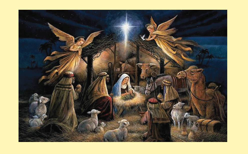 The Birth Of Jesus Painting