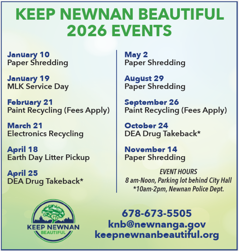 KNB schedules its 2026 Recycling Events Calendar – Winters Media